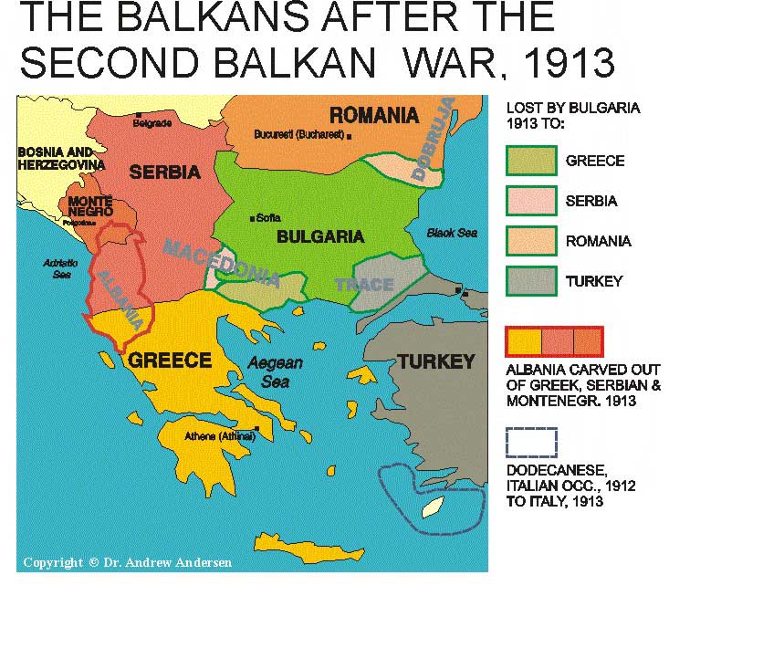SOUTHERN BALKANS 1912-1913
